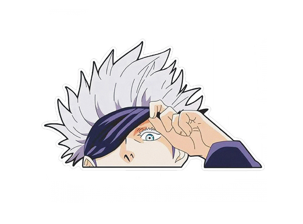 Gojo Car Sticker | Jujutsu Kaisen | OtakuStore.gr