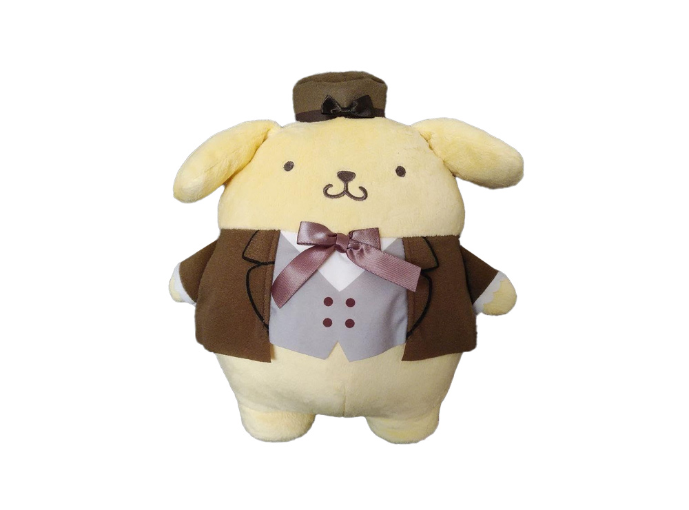 Λούτρινο Pompompurin (Suit) | Hello Kitty / Sanrio | OtakuStore.gr