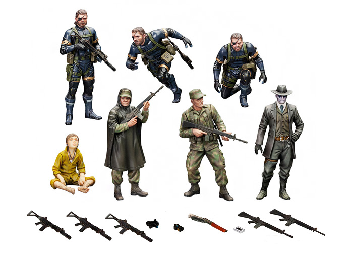 Ground Zeroes Model Kit (Unpainted) | Metal Gear Solid / Rising ...